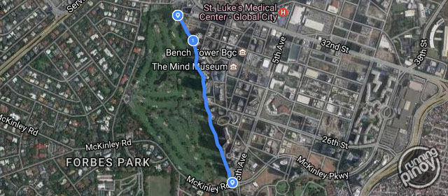 Running on the Longest Linear Park in Metro Manila: BGC Greenway Park ...